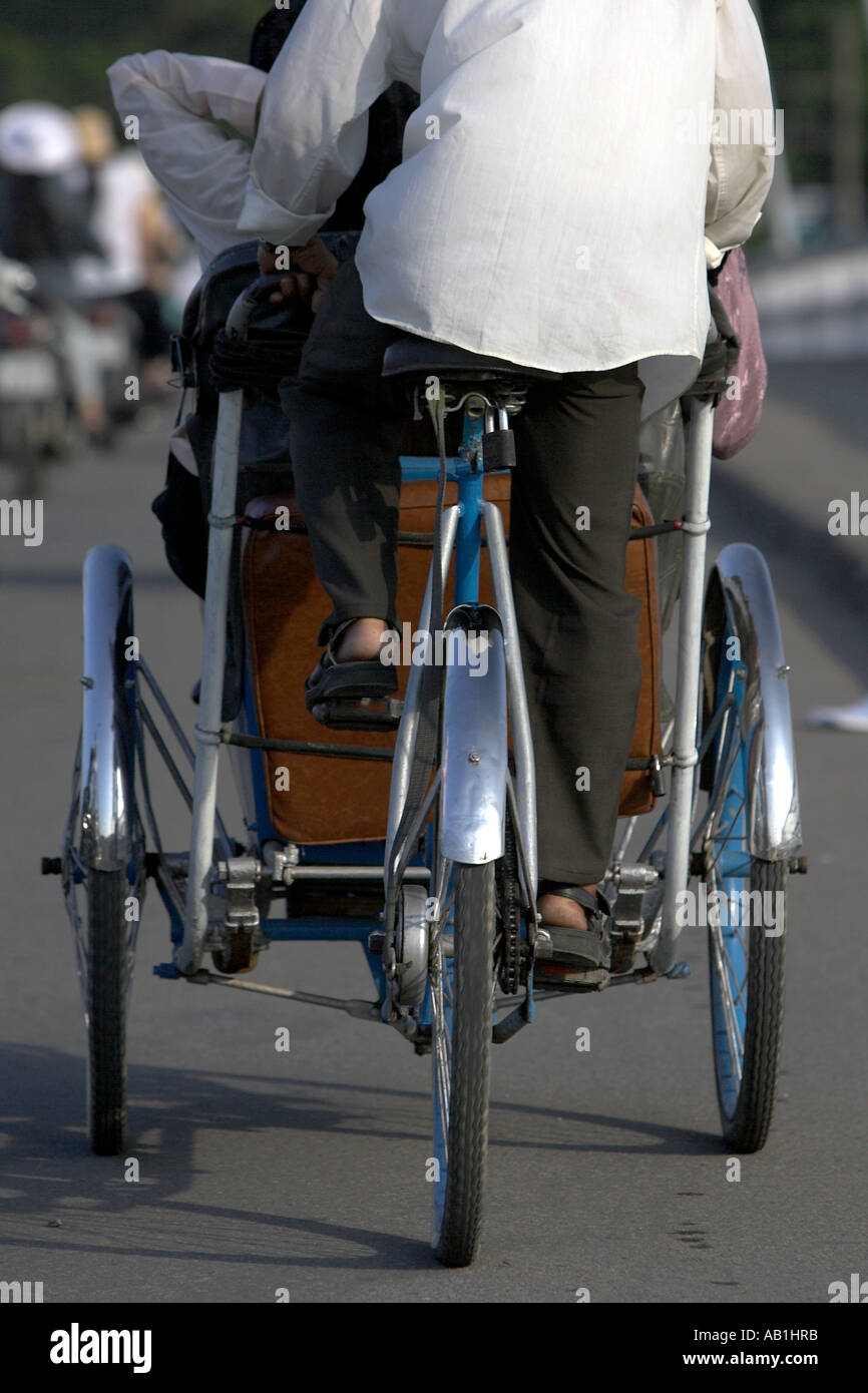 Vietnam cycle tour rickshaws hi-res stock photography and images - Alamy
