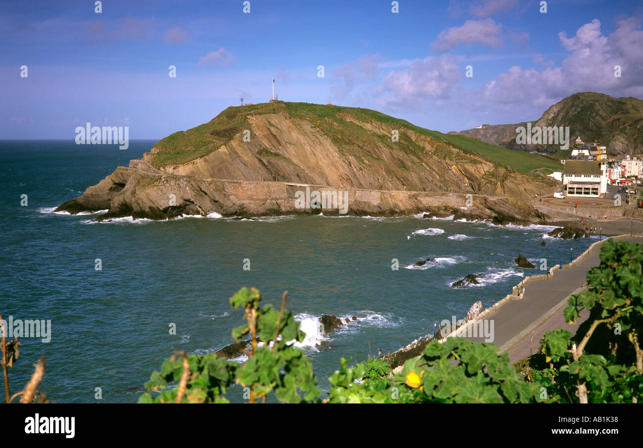 Devon Ilfracombe Beacon Point Stock Photo - Alamy
