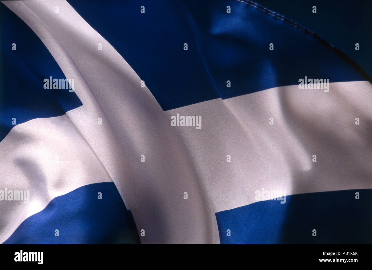 Scottish Saltire flag Stock Photo - Alamy