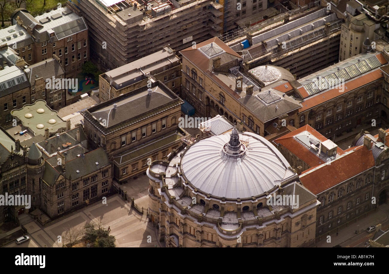 aerial view of McEwan Hall Edinburgh Scotland Stock Photo - Alamy