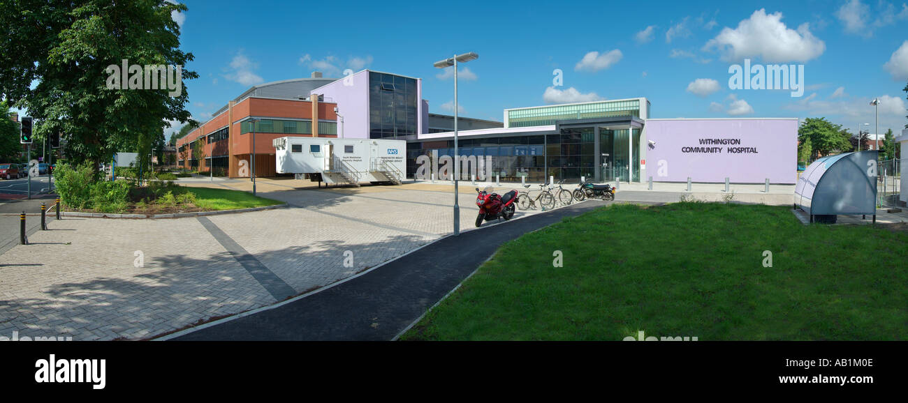 New Withington community hospital Manchester Uk Stock Photo - Alamy