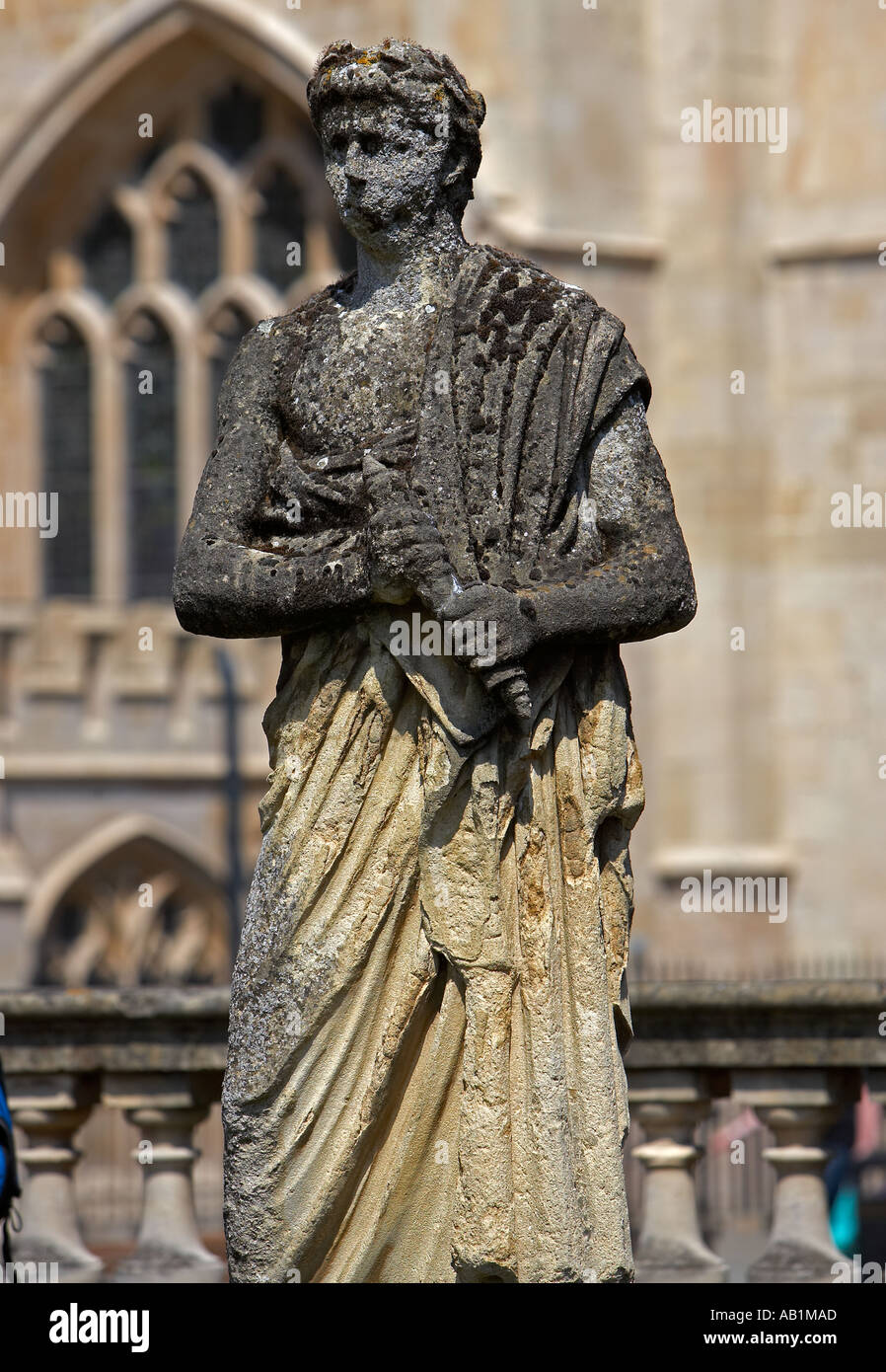 Roman baths bath statue hi-res stock photography and images - Alamy