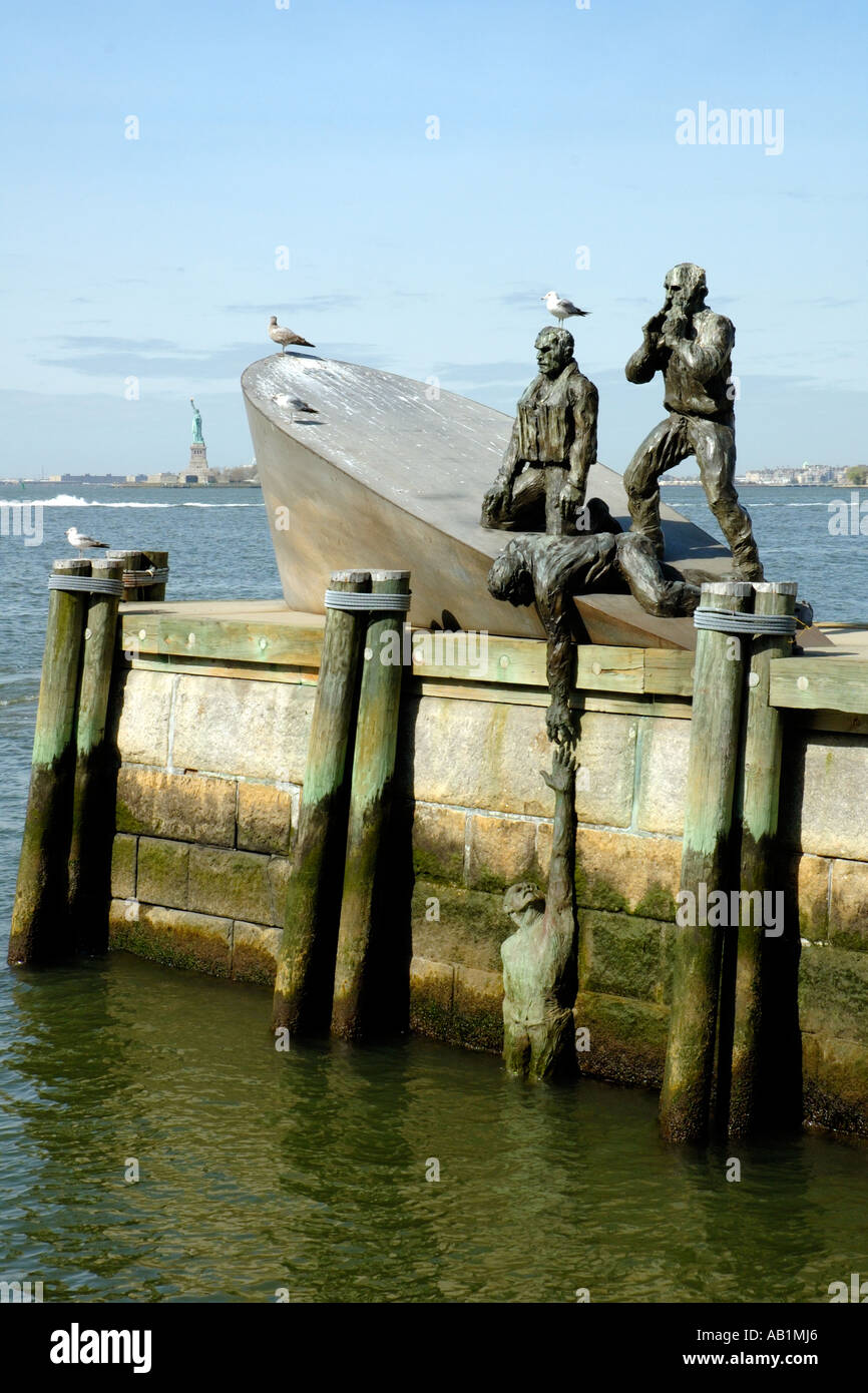 Statue, Downtown Manhattan Stock Photo - Alamy