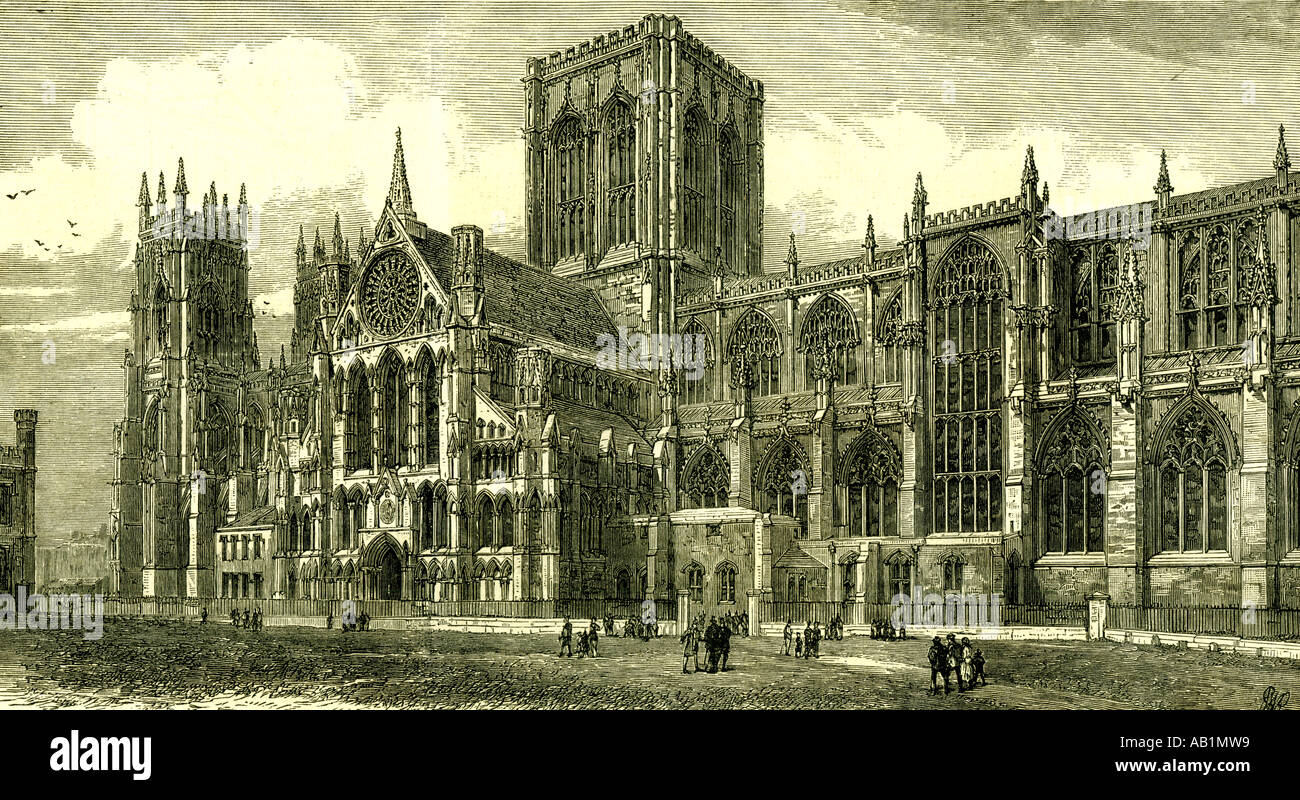 South side of york minster hi-res stock photography and images - Alamy