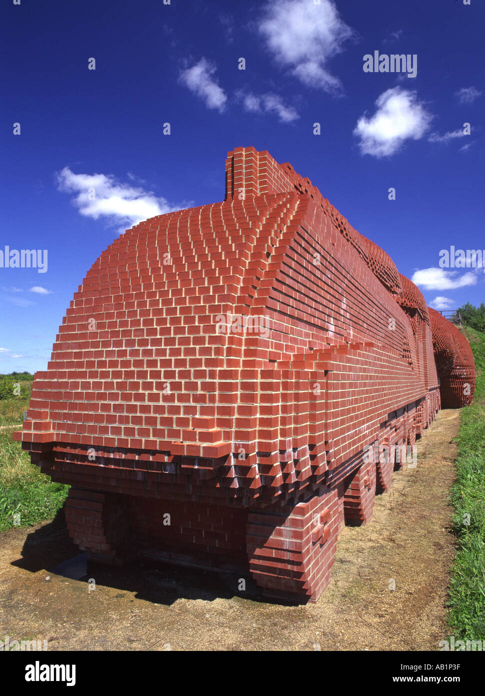 Brick train, darlington hi-res stock photography and images - Alamy