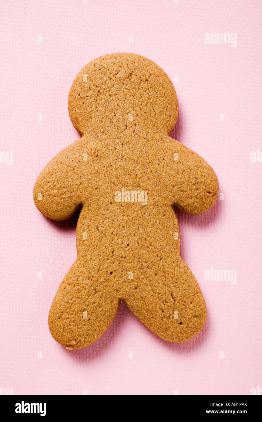 Gingerbread man plain FoodCollection Stock Photo - Alamy