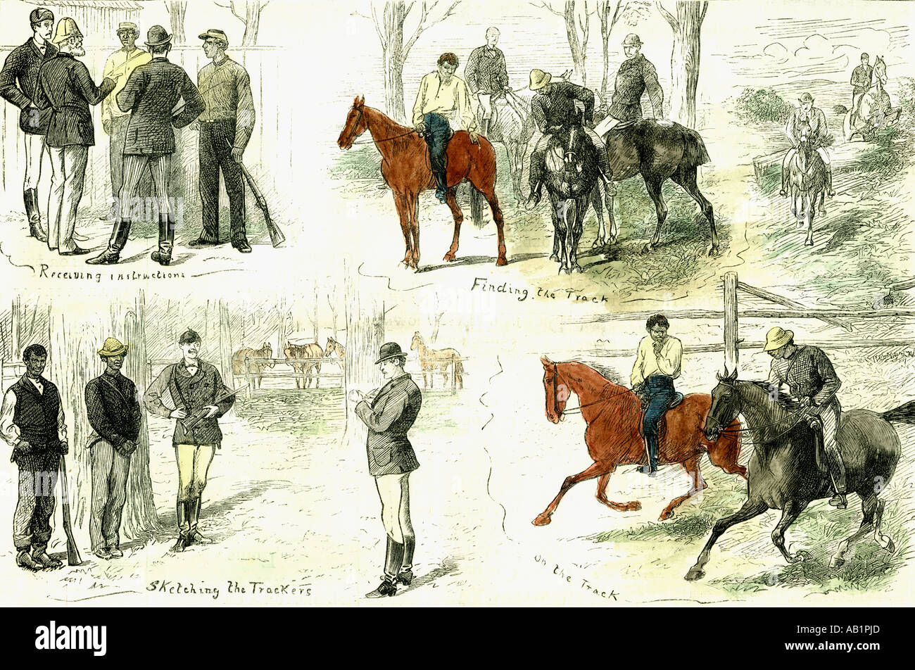 Black trackers hi-res stock photography and images - Alamy