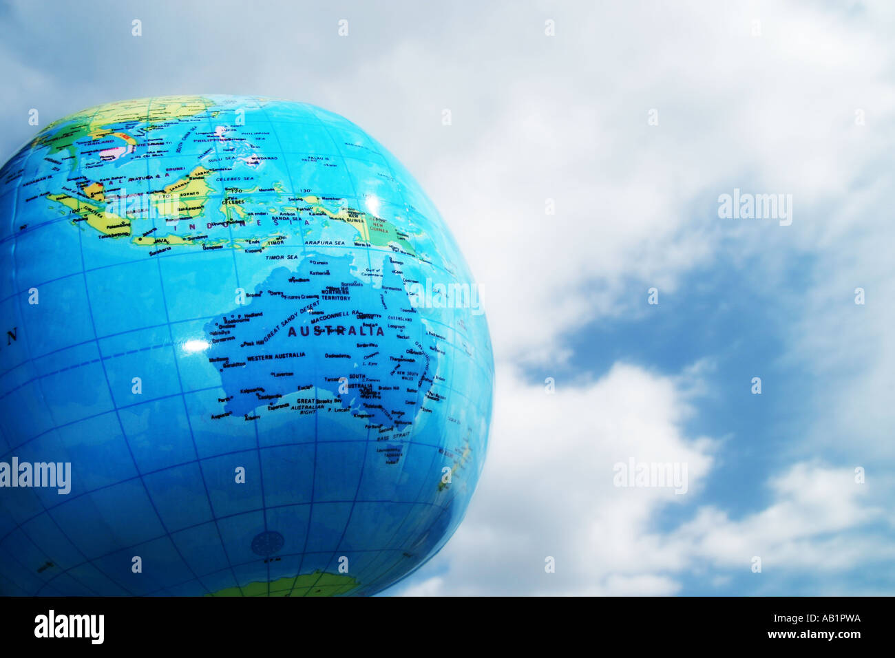 Inflatable globe australia hi-res stock photography and images - Alamy