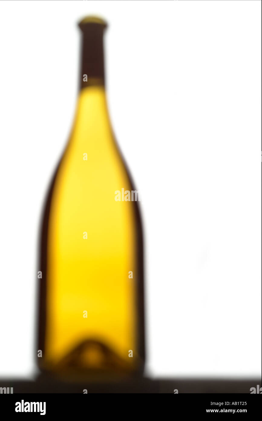 White Wine Bottle 01 Stock Photo - Alamy