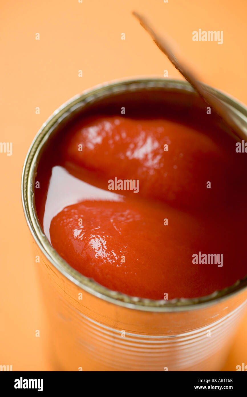 Tinned tomatoes FoodCollection Stock Photo - Alamy