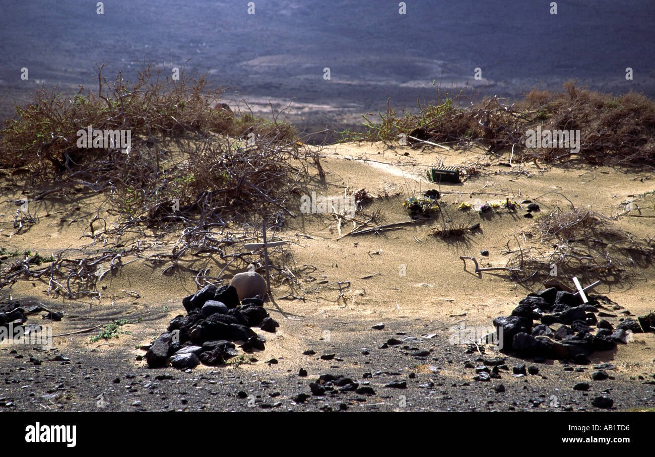Two simple graves on cemetery hi-res stock photography and images - Alamy