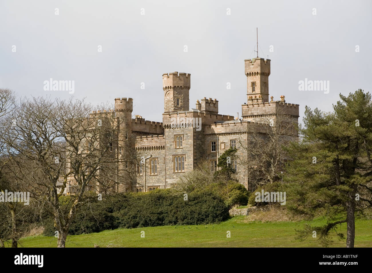 UK Scotland Western Isles Outer Hebrides Lewis Stornoway Lews Castle ...