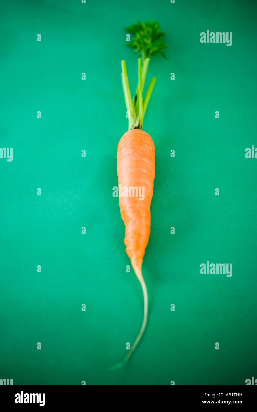 Fresh carrot on green background FoodCollection Stock Photo - Alamy