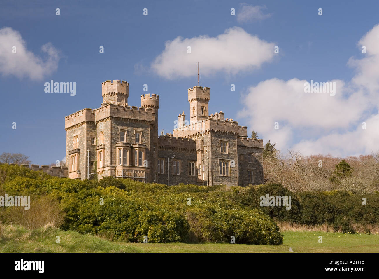 UK Scotland Western Isles Outer Hebrides Lewis Stornoway Lews Castle ...