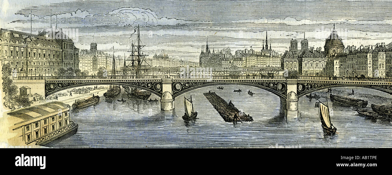 Paris 1864 France Stock Photo - Alamy