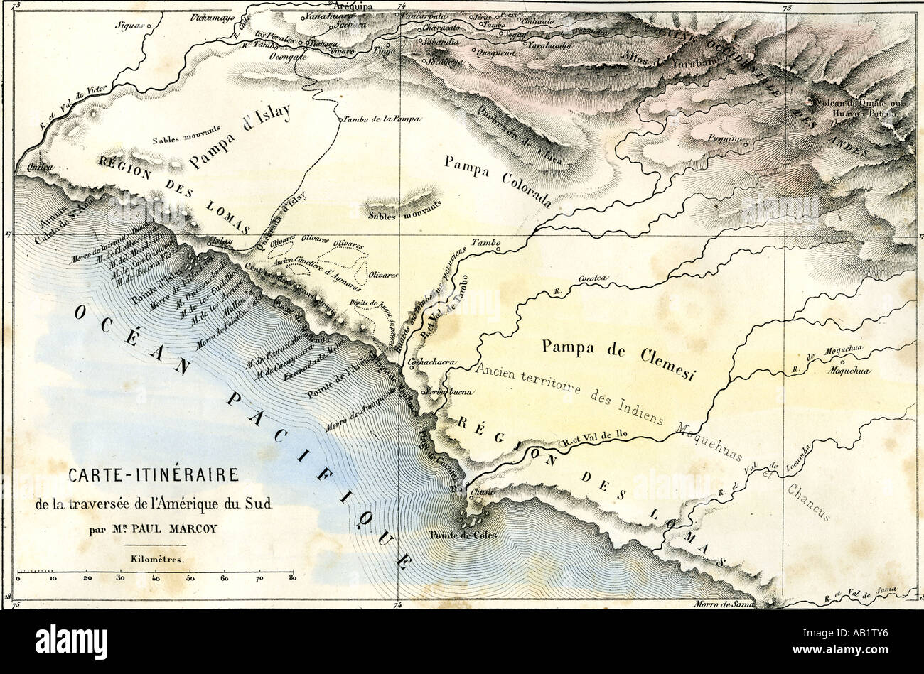 Carte de la pampa hi-res stock photography and images - Alamy