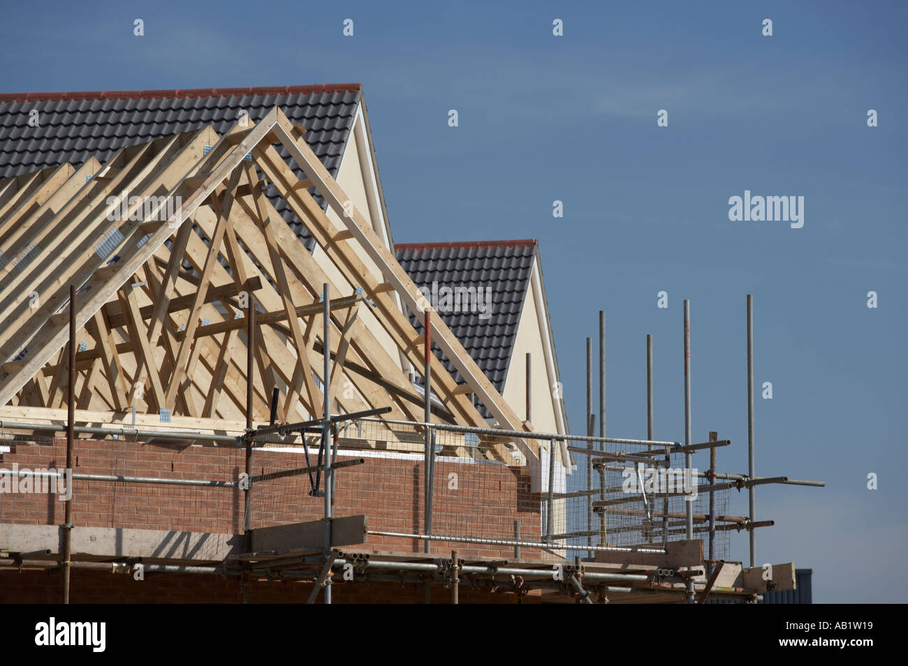 Housing estate construction hi-res stock photography and images - Alamy