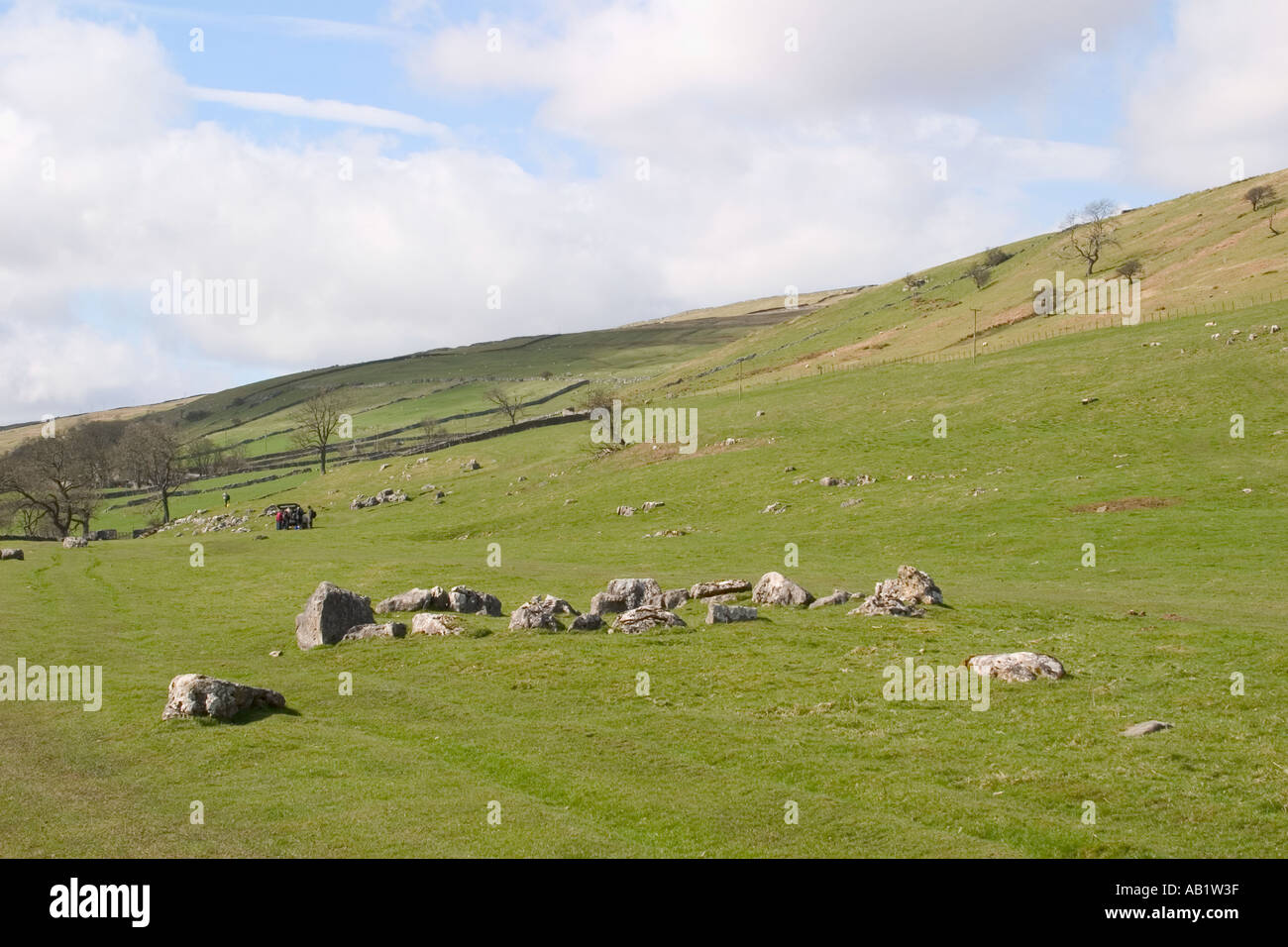 Open field with stone circle hi-res stock photography and images - Alamy