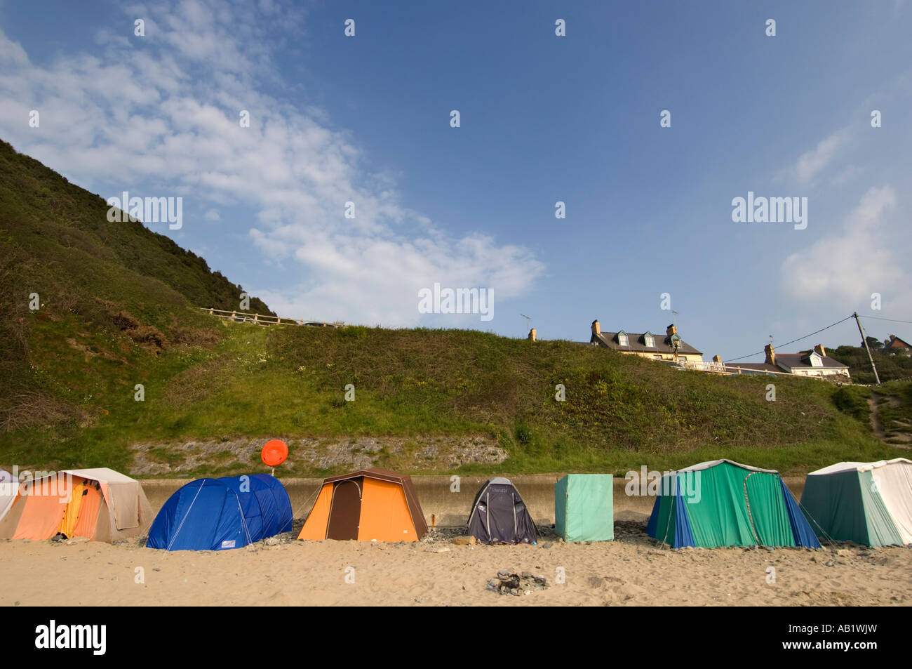 Tresaith beach hi-res stock photography and images - Alamy