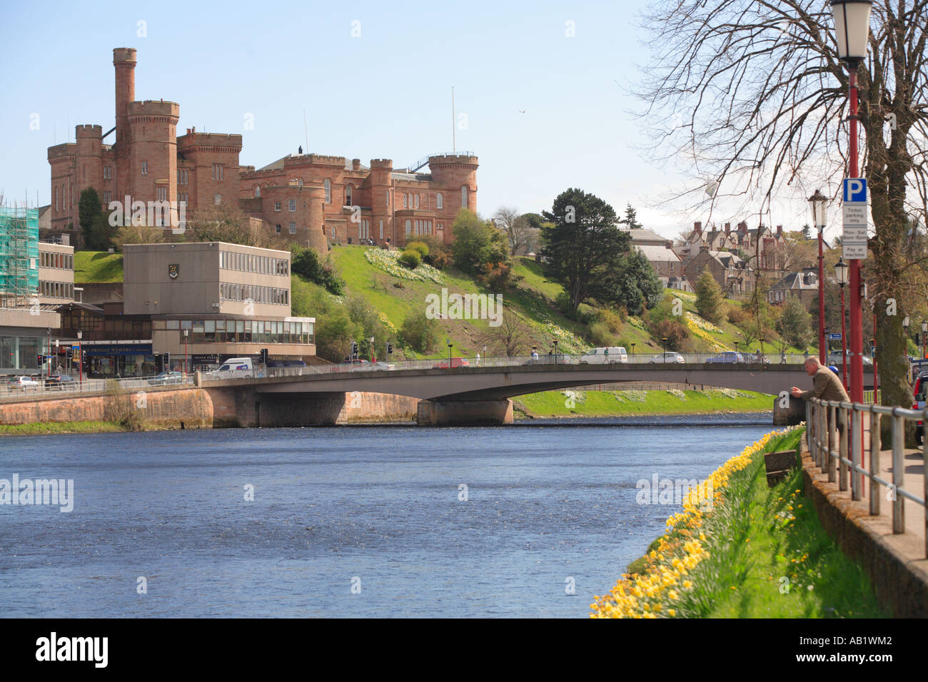 The city of Inverness in Scotland Stock Photo - Alamy
