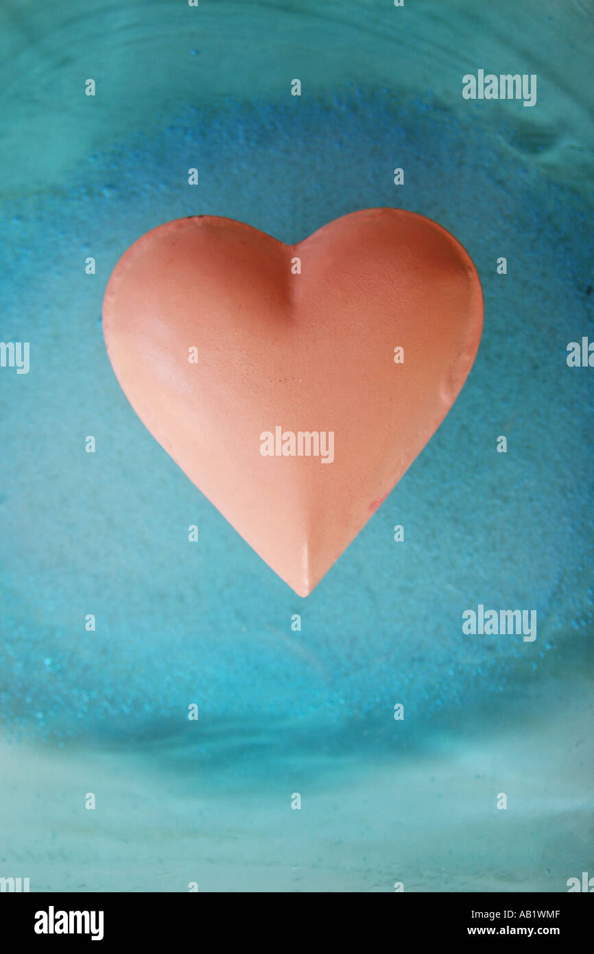 Peach heart hi-res stock photography and images - Alamy