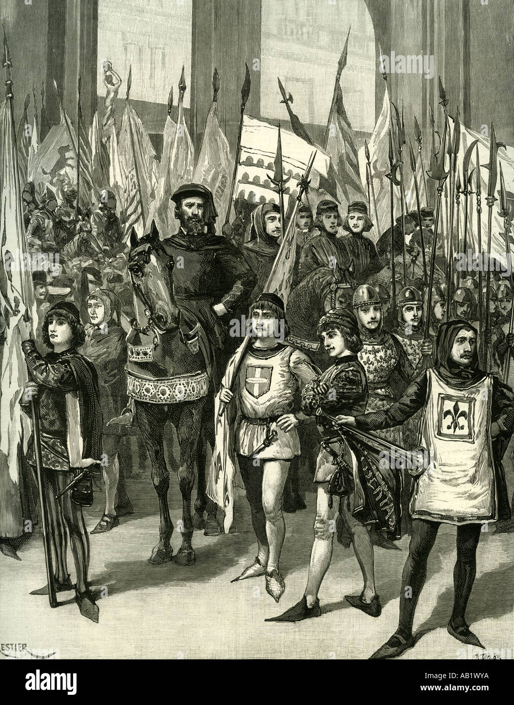 Procession of the republic of florence hi-res stock photography and ...