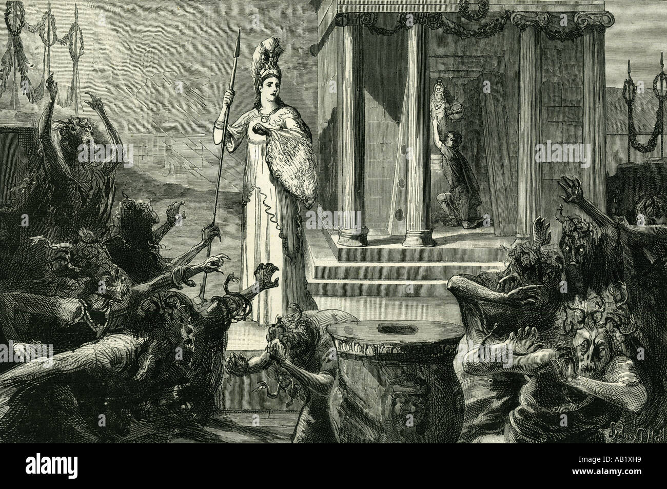 Eumenides hi-res stock photography and images - Alamy