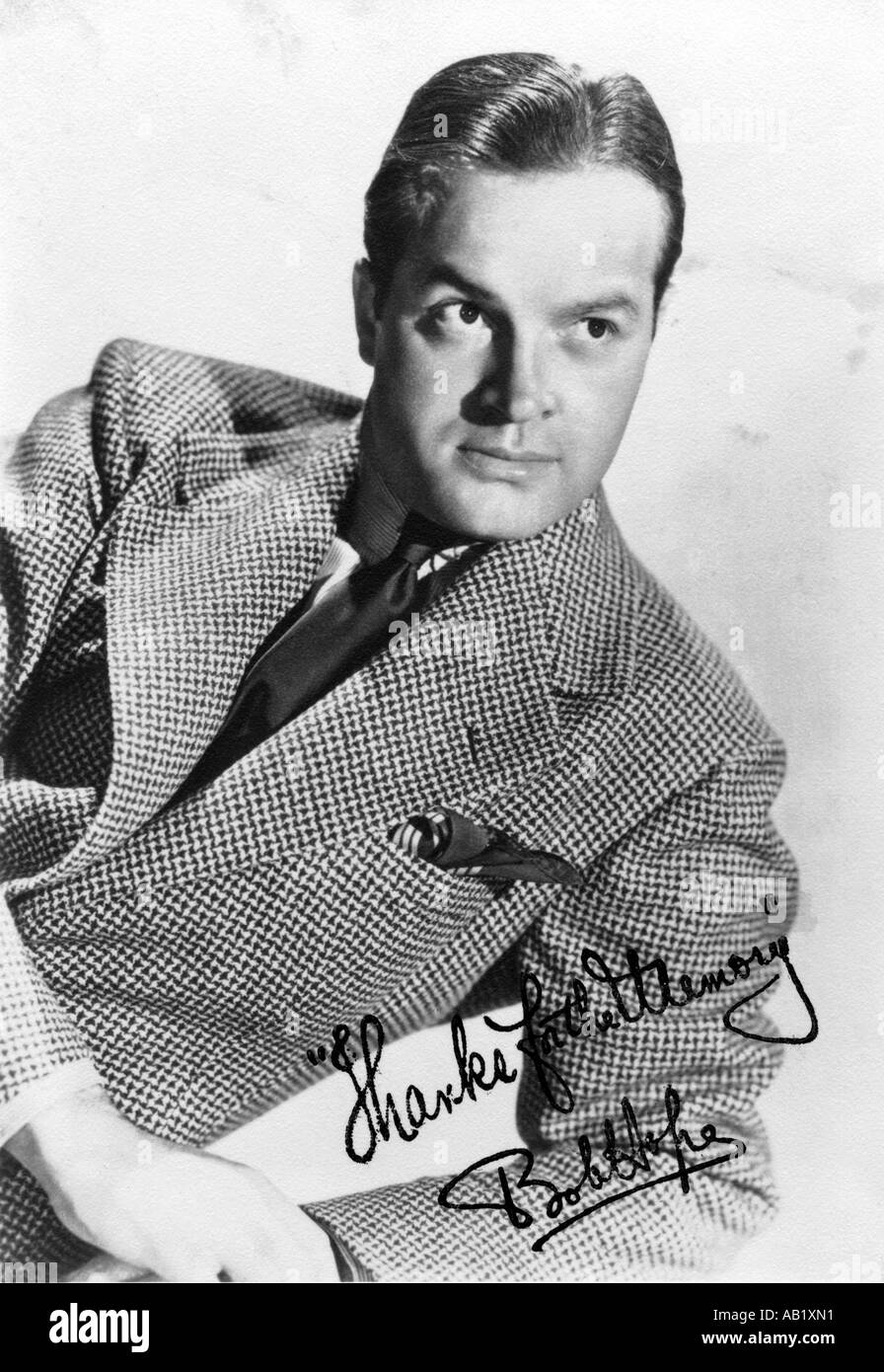 BOB HOPE US actor and comedian in 1940s Stock Photo - Alamy