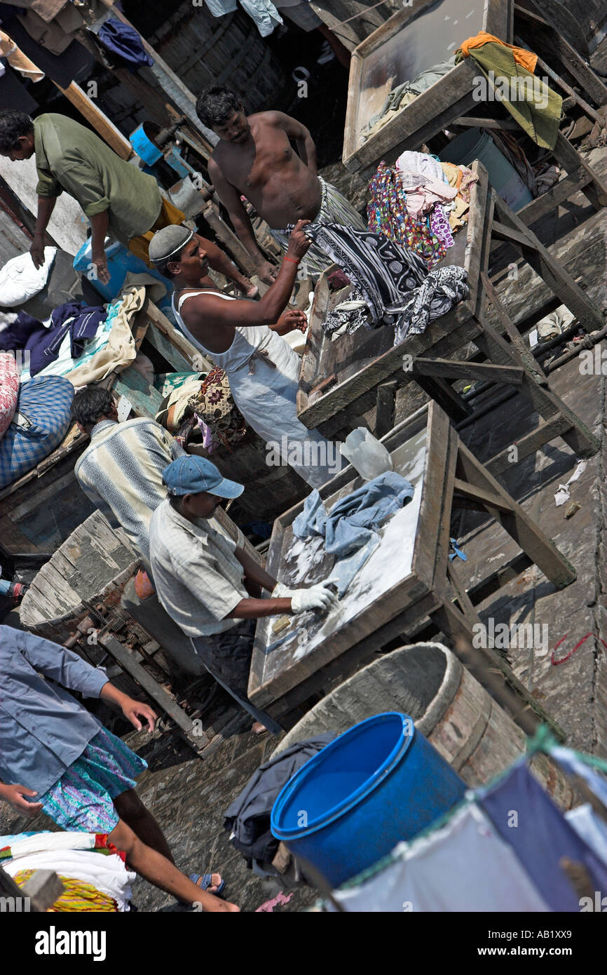 Dhobi wallah mumbai hi-res stock photography and images - Alamy