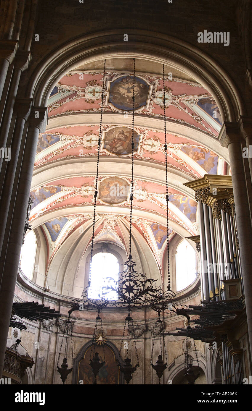 Se Cathedral, Romanic style (1150), Lisbon, Portugal Stock Photo - Alamy