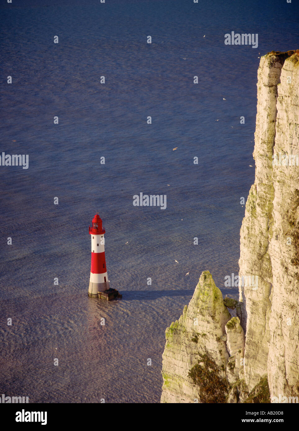 Beachy Head Lighthouse East Sussex England UK Stock Photo - Alamy