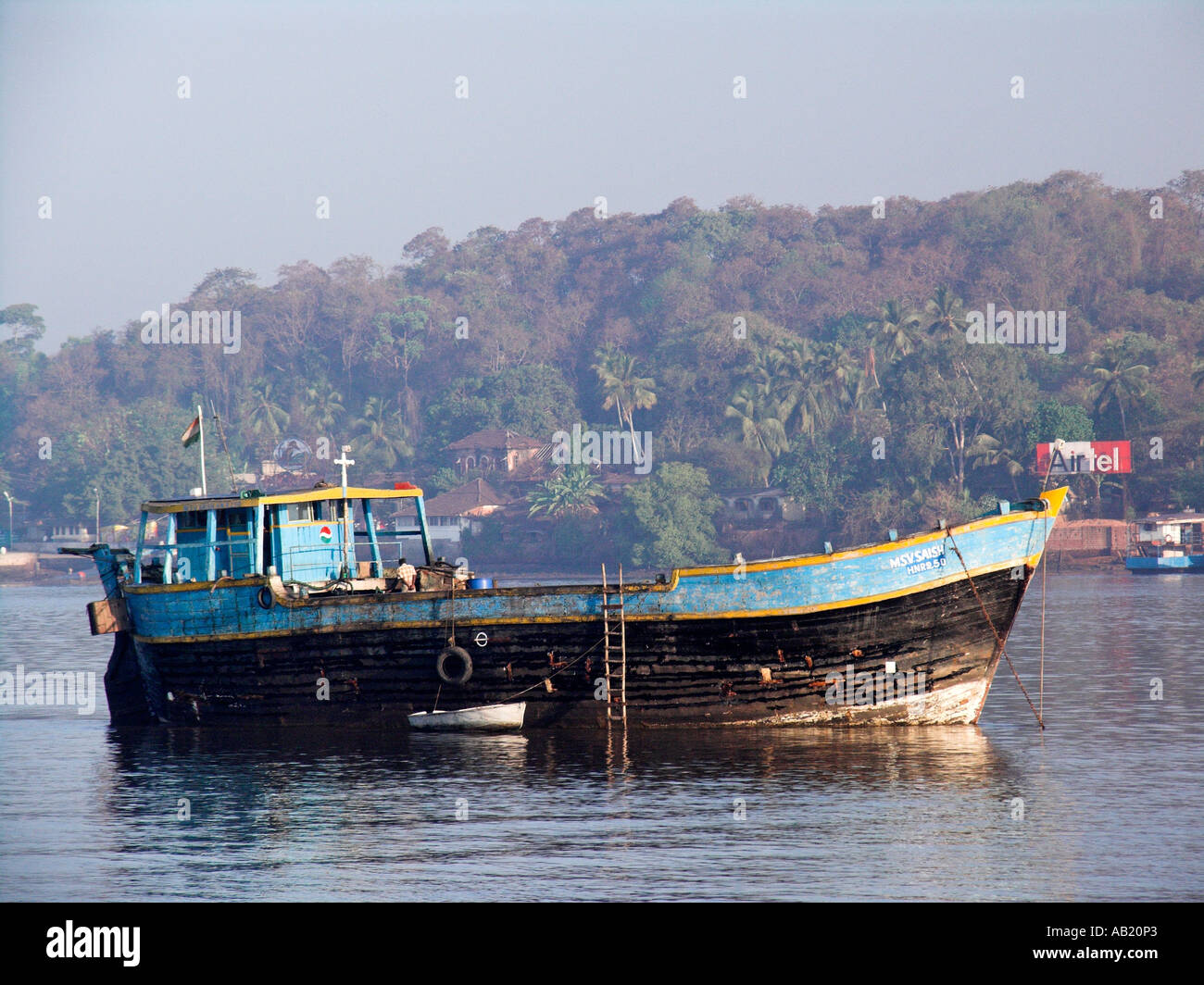 India goa panaji mandovi river hi-res stock photography and images - Alamy