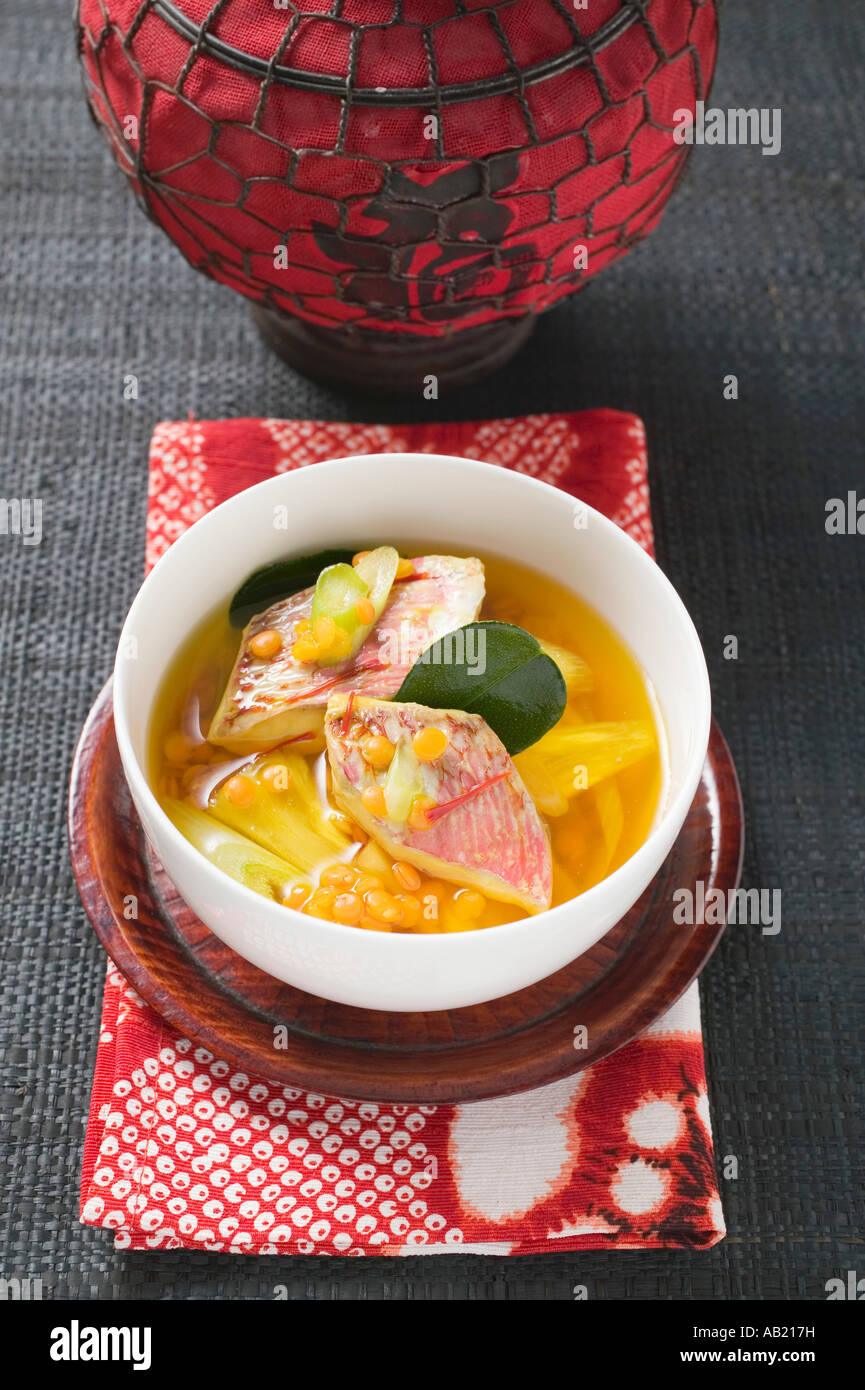 Red mullet starter hi-res stock photography and images - Alamy