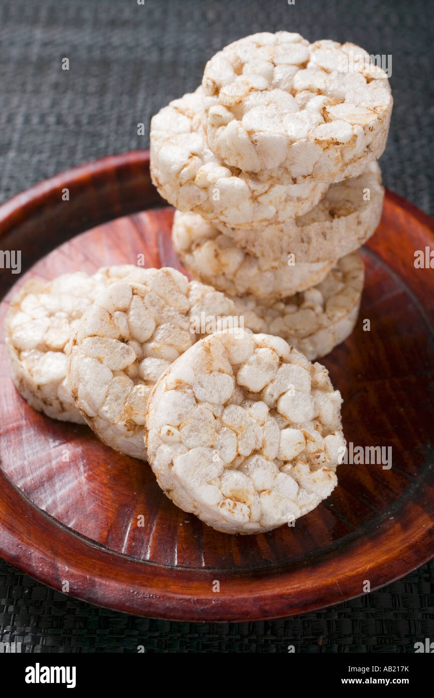 Puffed rice wafer hi-res stock photography and images - Alamy