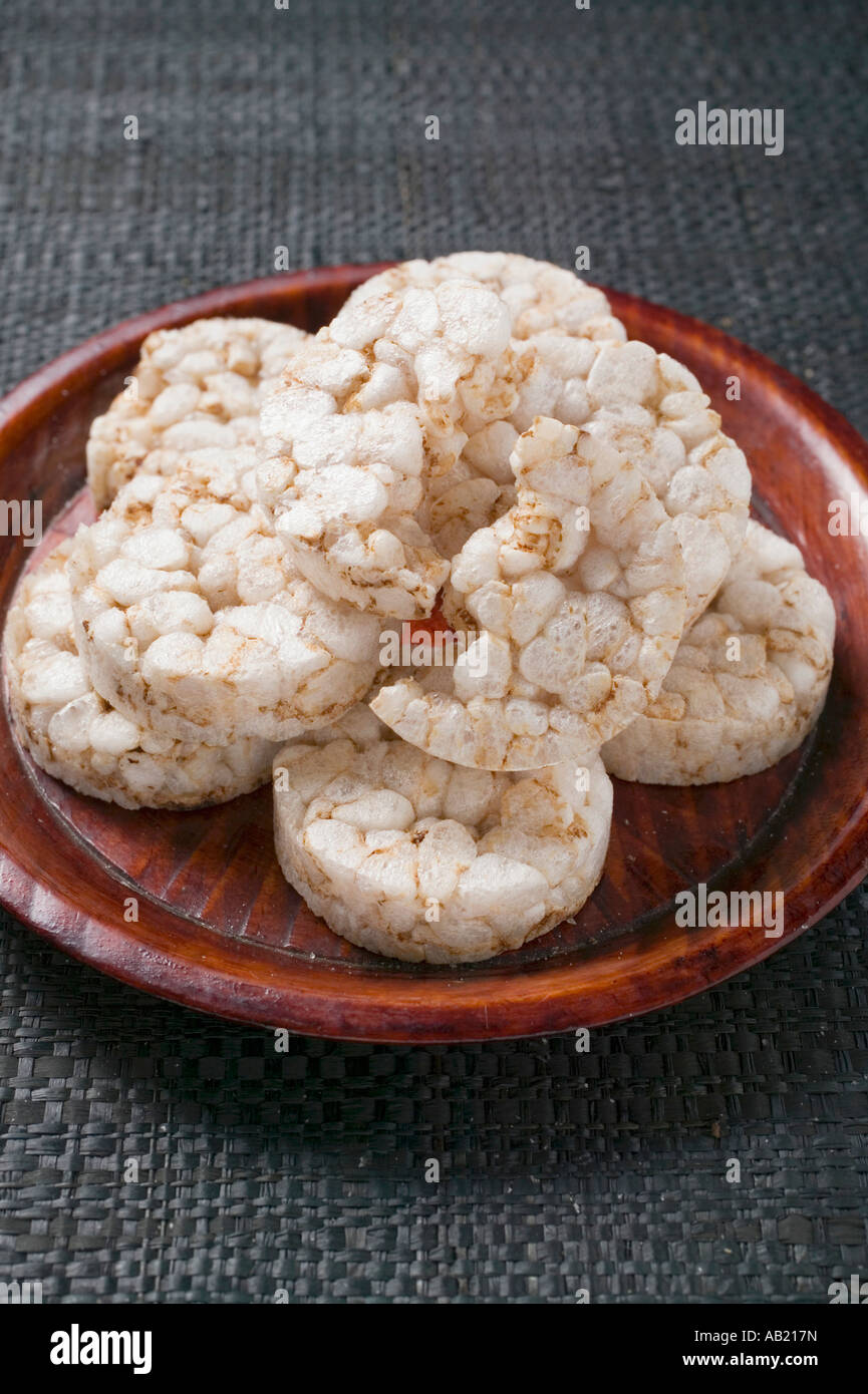 Puffed rice wafer hi-res stock photography and images - Alamy