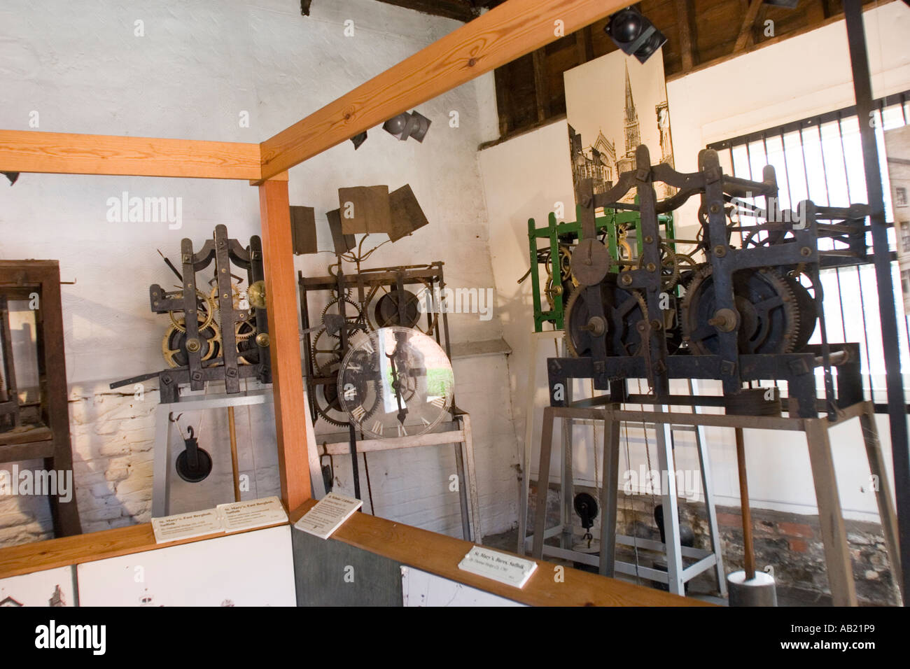 Timperleys Clock Museum, in 15th century timber framed house in ...