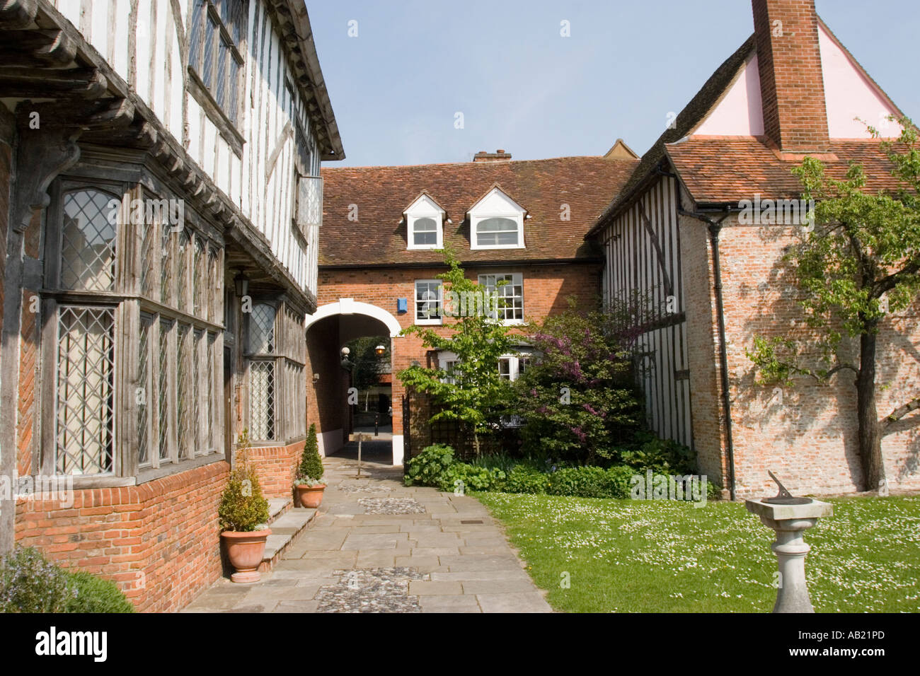 Timperleys Clock Museum, in 15th century timber framed house in ...