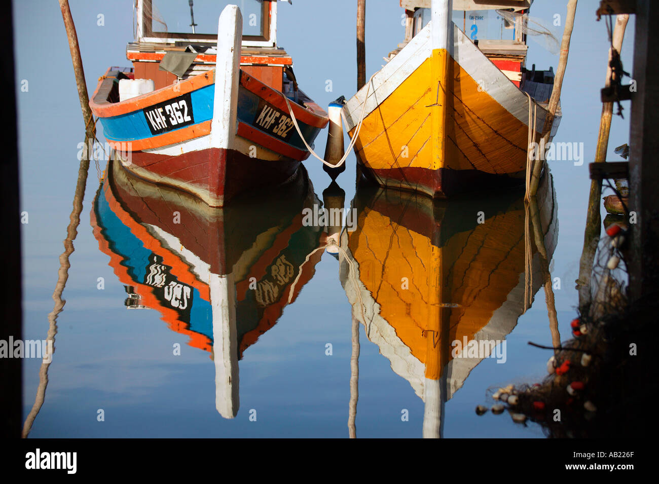 Local fishing boats Langkawi Island Malaysia Stock Photo - Alamy