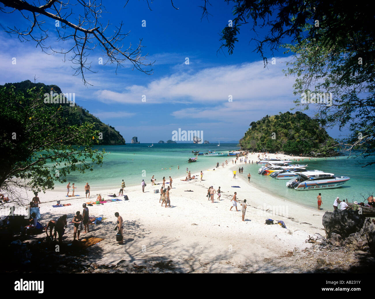 Thailand Krabi area small island Stock Photo - Alamy