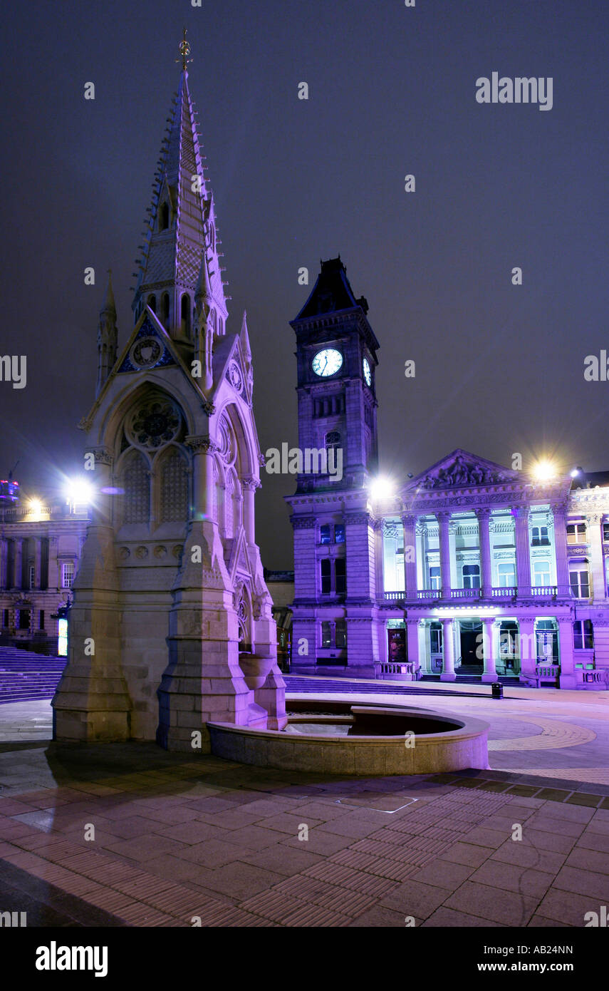 Chamberlain Square Birmingham Museum and Art Gallery Little Ben clock ...