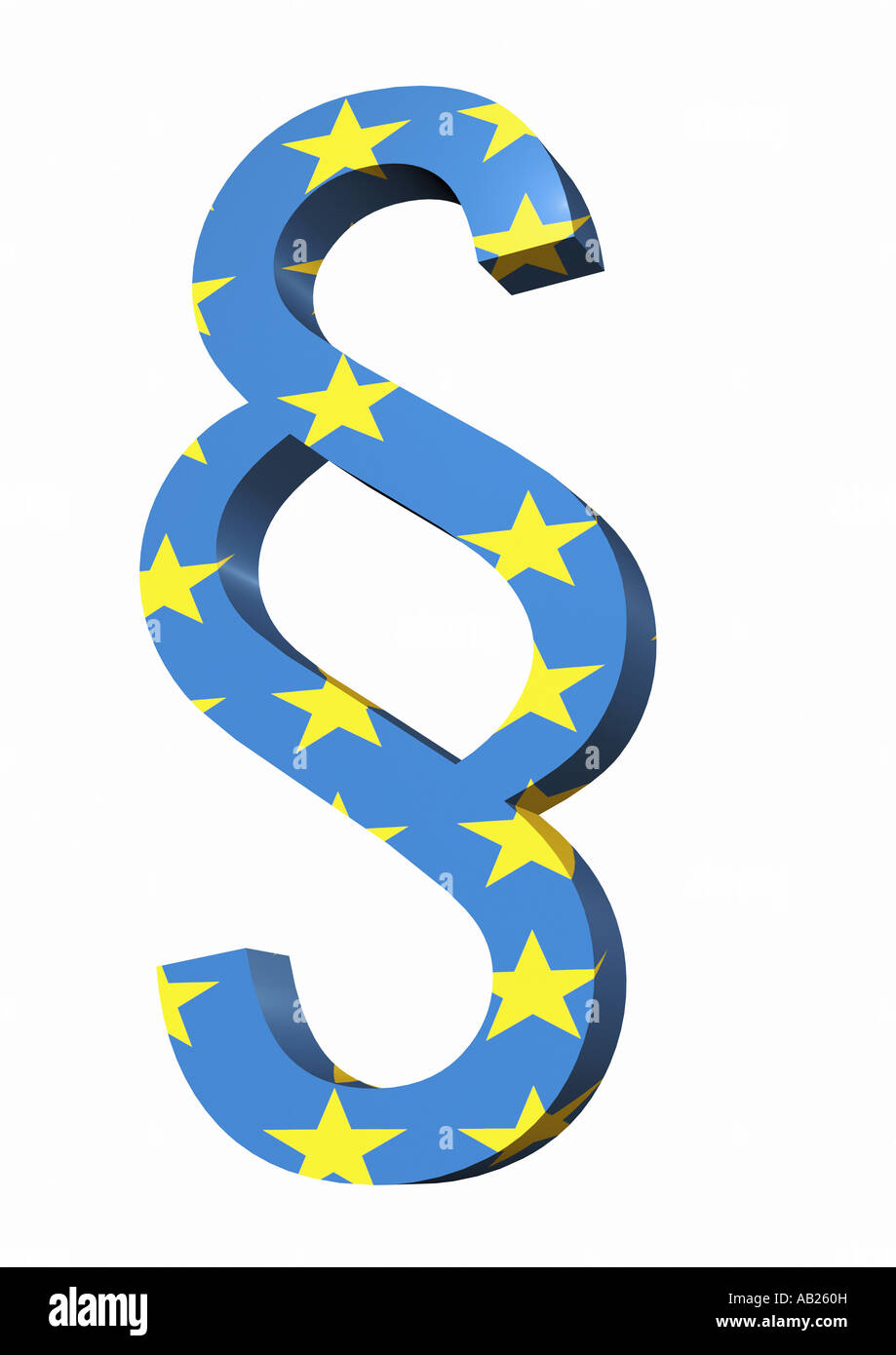 Paragraf sign with ensign colors Paragraphenzeichen in Landesfarben ...