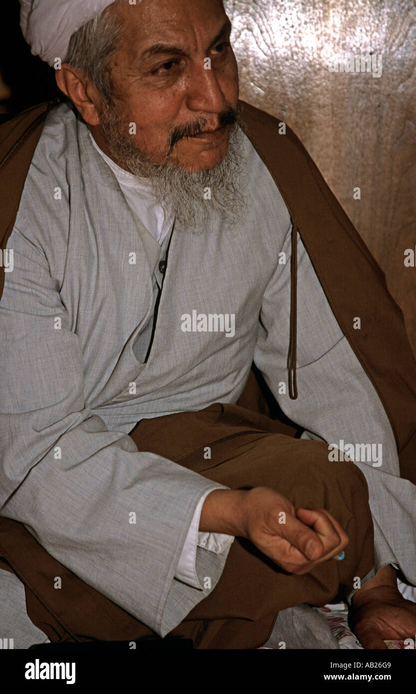 A Shia mullah Islamic scholar in Qom Iran Stock Photo - Alamy