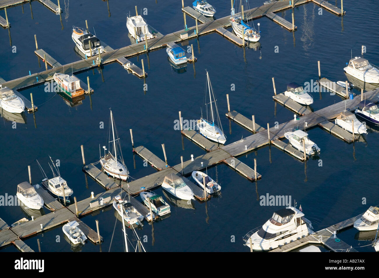Portland maine aerial hi-res stock photography and images - Alamy