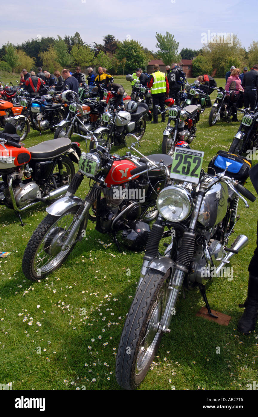 Vintage motorcycle rally hi-res stock photography and images - Alamy