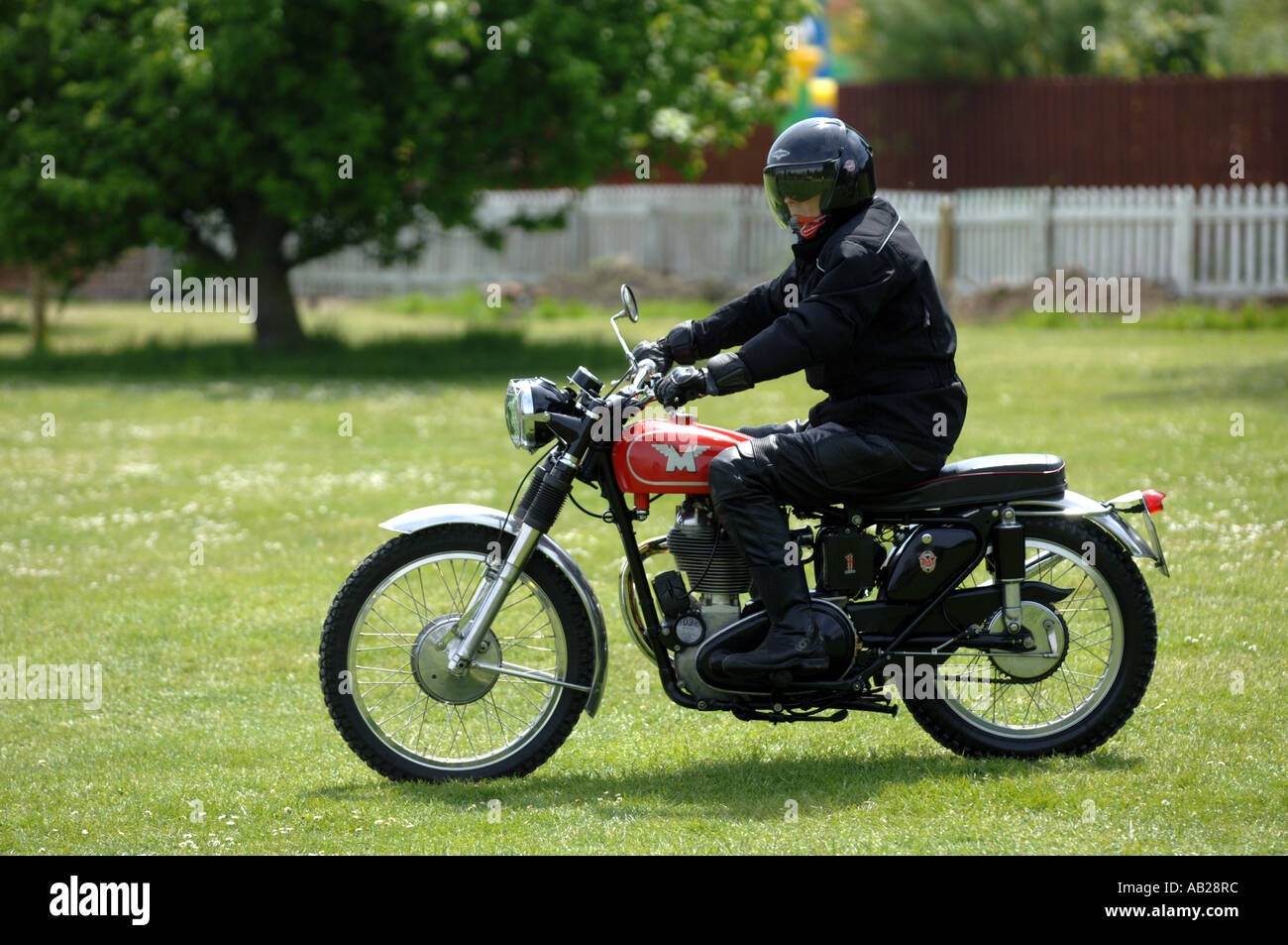 Vintage Matchless motorcycle, Britain UK Stock Photo - Alamy