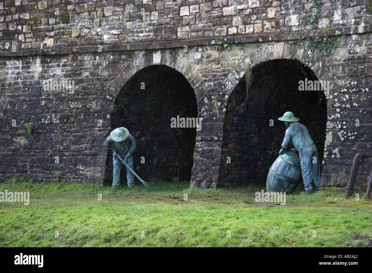 Goytre lime kilns hi-res stock photography and images - Alamy