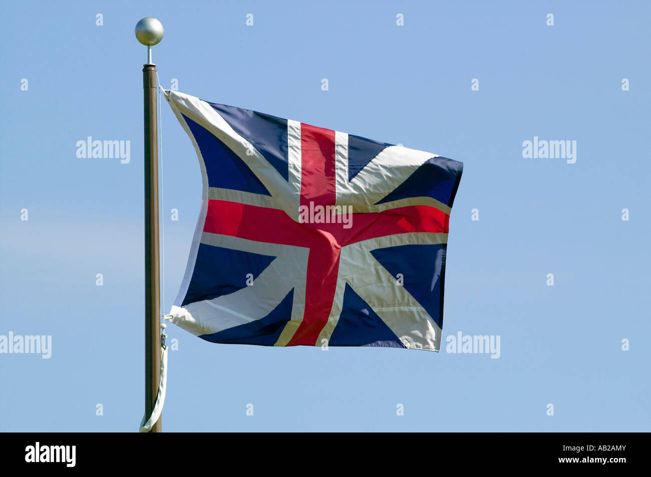 British flag flies at the 225th Anniversary of the Victory at Yorktown ...