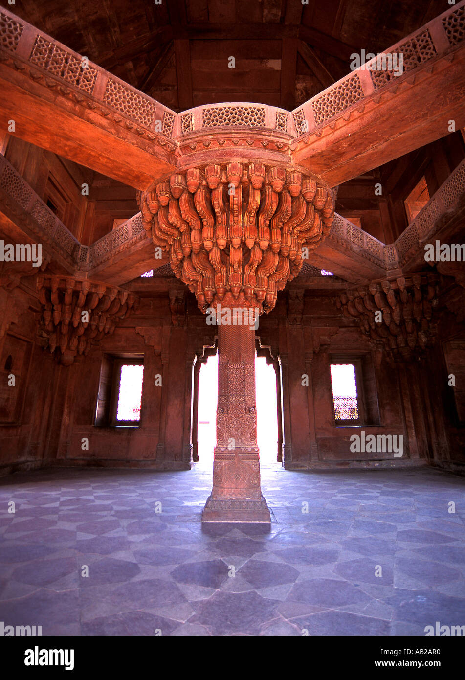 Agra Fort Architecture Stock Photo - Alamy