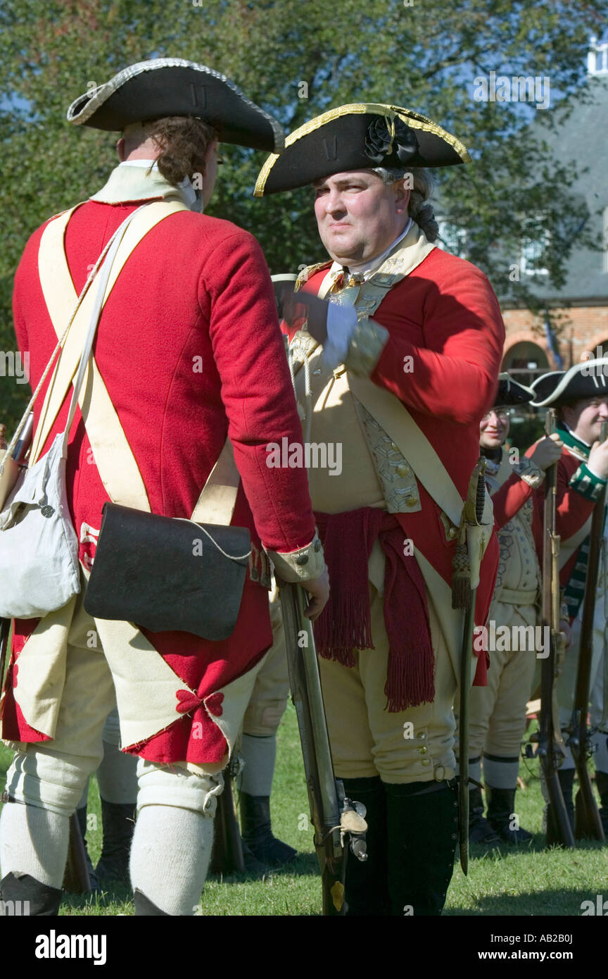 British soldiers toast to the King of England in front of the Digges ...