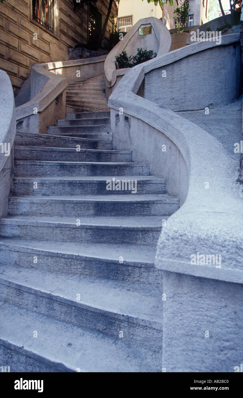 Kamondo Stairs Istanbul Turkey Stock Photo - Alamy
